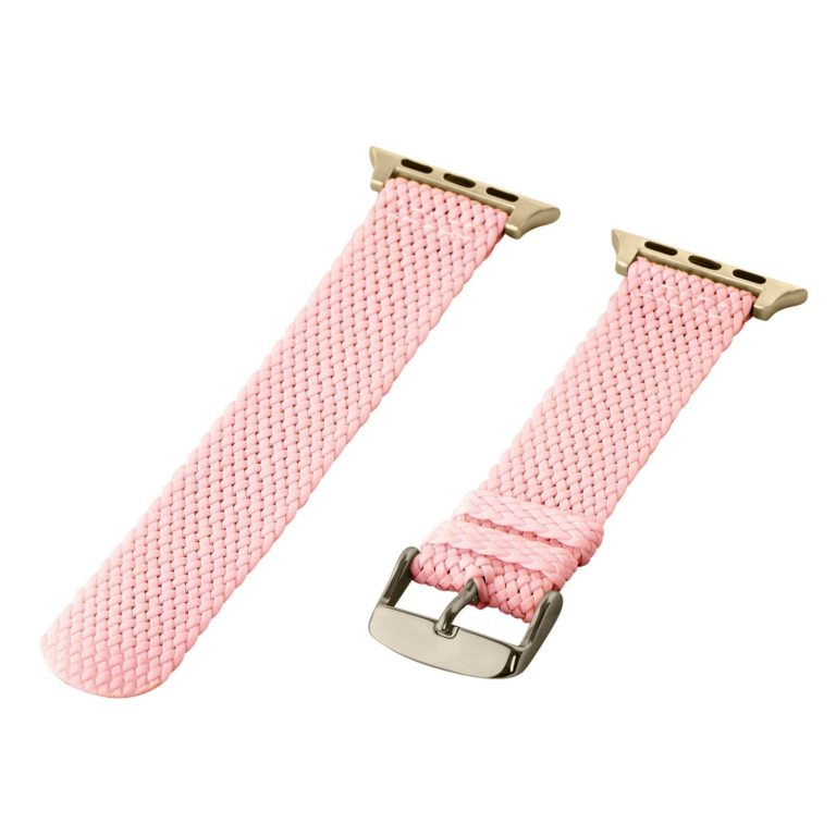 Pink Strap|Pink 2 Piece Perlon Strap -Clockworksynergy