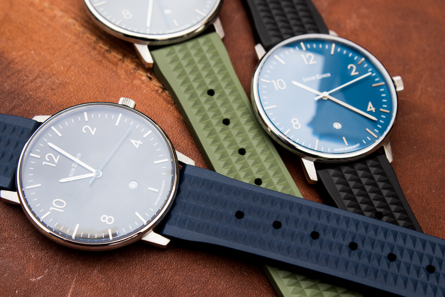 Waffle Rubber Watch Straps - Clockwork Synergy