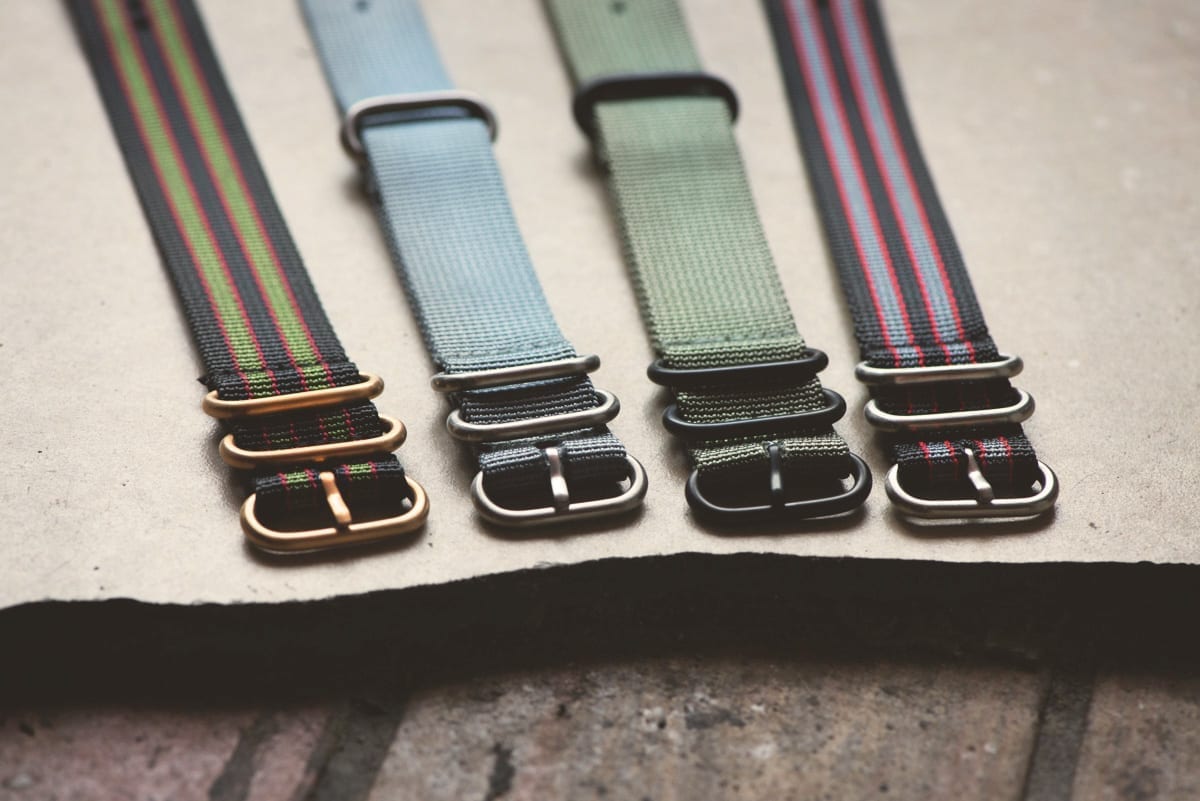 2-Piece Heavy Ballistic Watch Straps - Clockwork Synergy